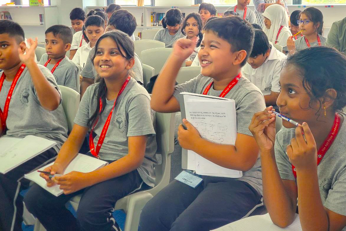 PYP students during the session | Aga Khan Academies